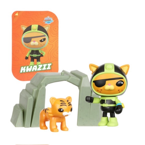 Toys | Nip Octonauts Kwazii Adventure Figure Pack Accessories Tiger ...